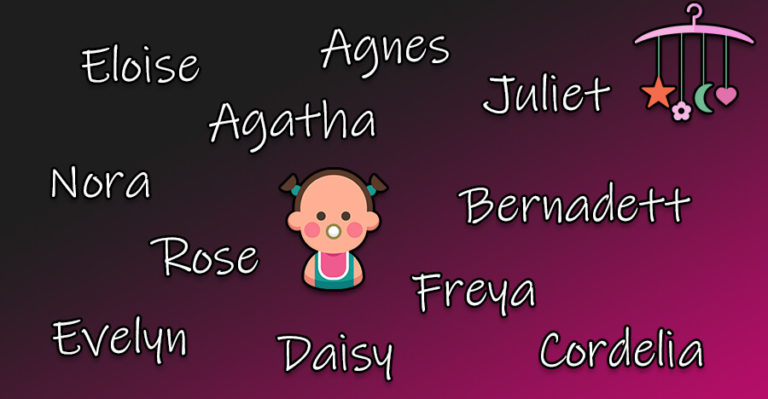 Old lady names that will make your baby stand out- Retro Setup